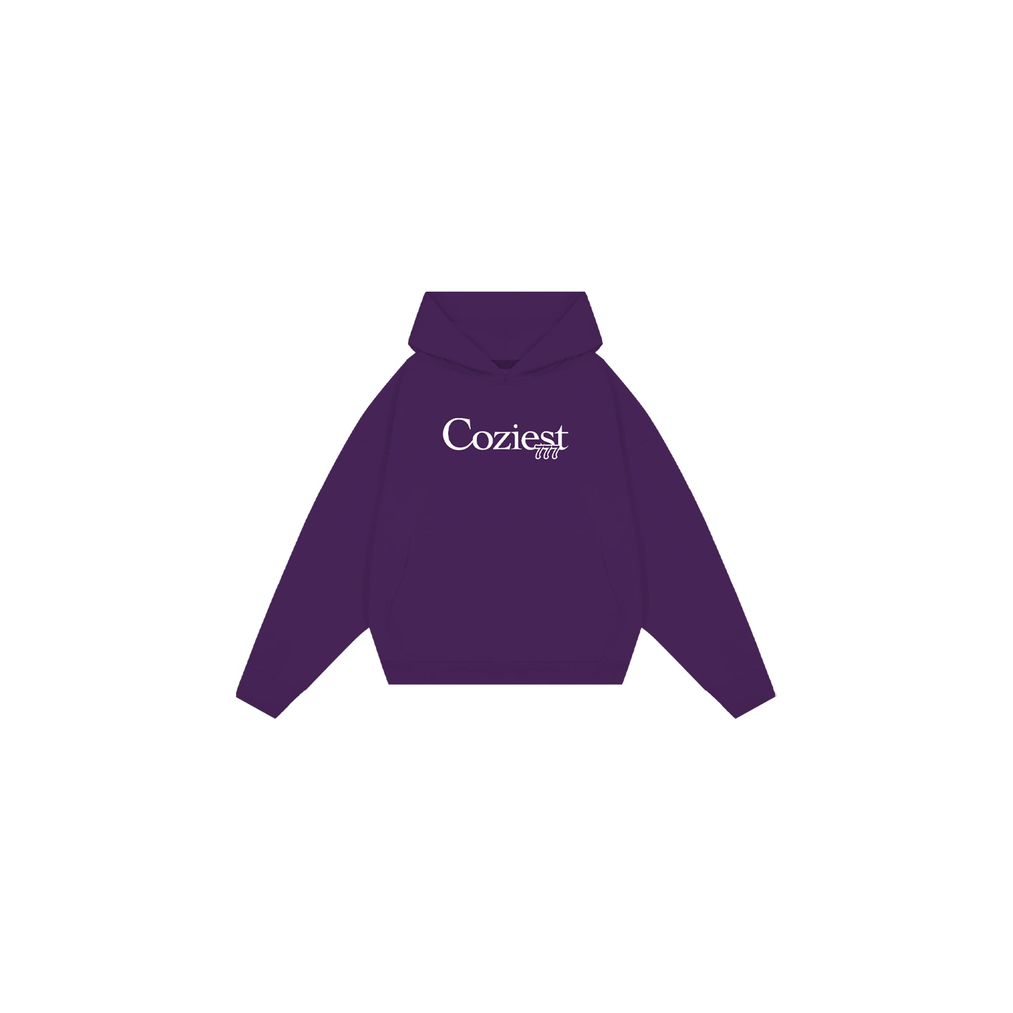 "777" Hoodie in Violet Colorway
