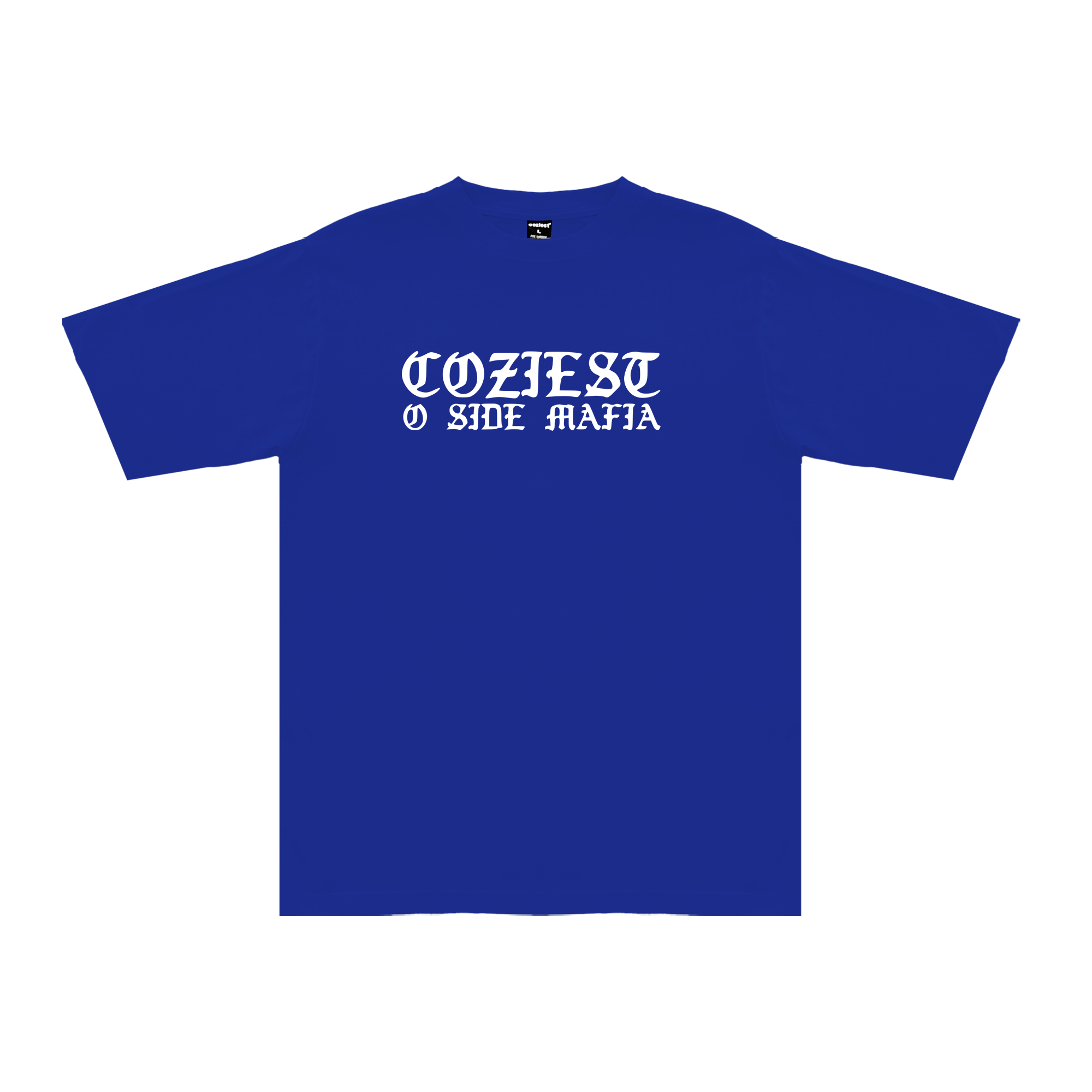 "Exclusives" Tee in Blue Colorway