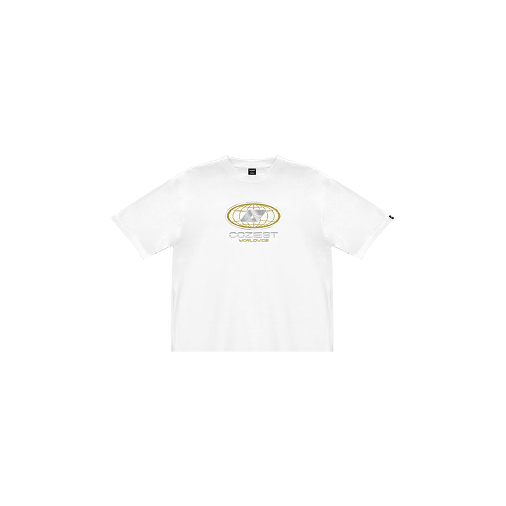 "Wu" Tee in White Colorway